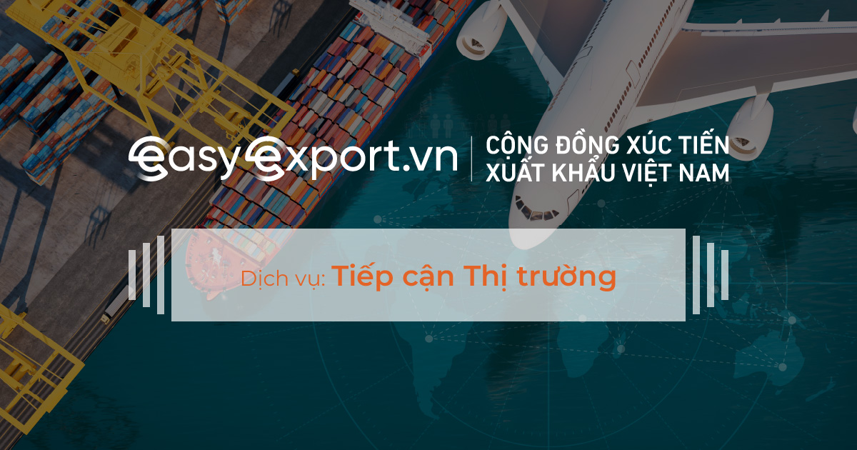Dịch vụ Tiếp cận thị trường quốc tế của Easy Export